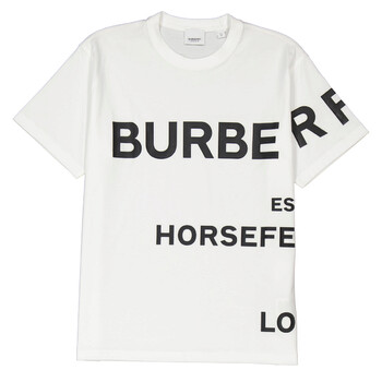 Burberry Horseferry Print Oversized T Shirt, Size Medium 8048748 - Clothing - Jomashop