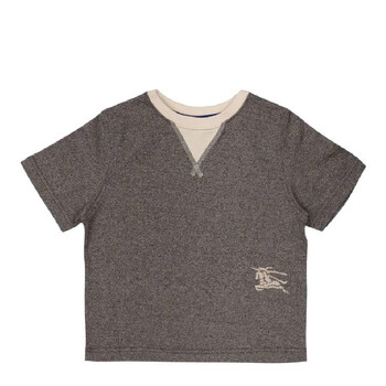 Burberry Boys Alexander Ekd Cotton T-Shirt, Size 6Y 8069277 - Clothing, Burberry - Jomashop