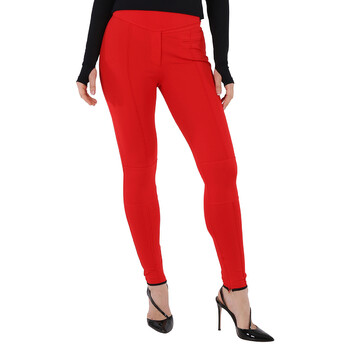 Burberry Ladies High Waisted Jodhpurs In Bright Red, Brand Size 2 (US ...