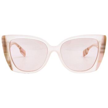 Burberry Light Pink Cat Eye Ladies Sunglasses BE4393 4052/5 54 ...