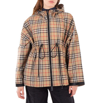 Burberry Vintage Check Motif Polyester Jacket, Size 10 8032210 ...