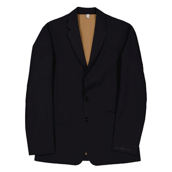 Burberry Warwick Logo Detail Slim Fit Tailored Blazer, Brand Size 44R ...