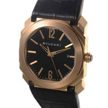 Bvlgari Octo Automatic Black Dial Men's Watch 102581 7612902062647 ...