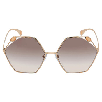 Coach Purple Gradient Geometric Ladies Sunglasses HC8315 56418H 57 ...