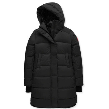 Canada Goose Logo Patch Feather Down Padded Coat, Size Small 5077LA-61 ...