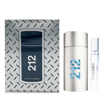 Carolina Herrera Men's 212 VIP Black Gift Set Fragrances 8411061045725 ...