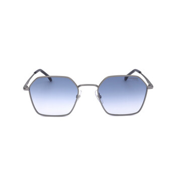 Carrera Men's Silver Tone Rectangular Sunglasses CARRERA 334/S-1 ...