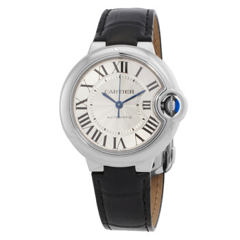 Cartier Ballon Bleu Moonphase Automatic Silver Dial Ladies Watch ...