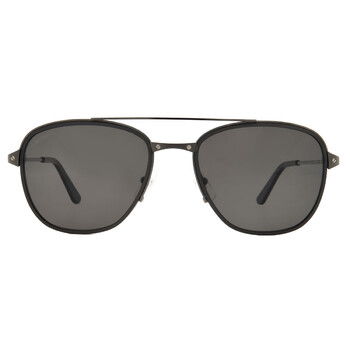 Montblanc Smoke Square Men's Sunglasses MB0331S 001 54 889652477497 ...