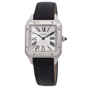 Cartier Santos-Dumont Small Model Quartz Silver Dial Ladies Watch ...