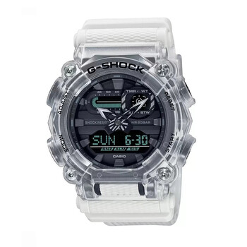 Casio G-Shock Alarm World Time Quartz Analog-Digital Silver Dial Ladies ...