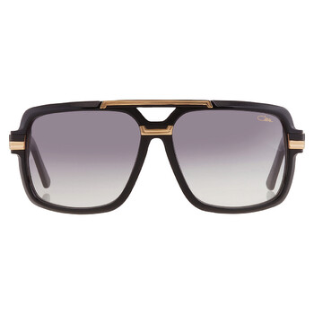 Cazal Grey Gradient Navigator Men's Sunglasses CAZAL 6033/3 001 60 4251386524239 - Sunglasses ...