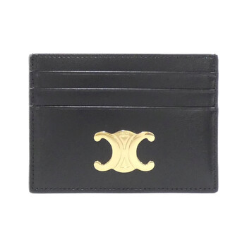 Celine Card Holder Triomphe In Shiny Calfskin 10L833DPV.38NO 3616900315631 - Handbags - Jomashop