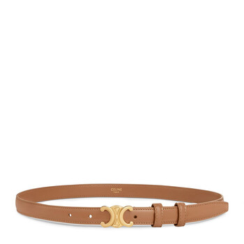 Celine Small Triomphe Belt - Bronze, Size 85 cm 45AX63A01.18BU ...