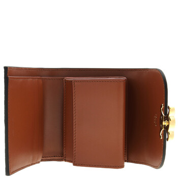 Celine Wallet With Triomphe Embossed Logo 10D783FIT.04LU 3616900459434 ...