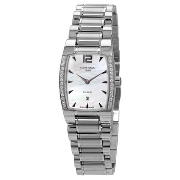 Certina DS Spel Mini Quartz Diamond Dial Ladies Watch C322.7154.48.91 ...