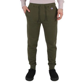 Champion Army Green C Logo Patch Heritage Joggers, Size X-Large C3-W201 ...
