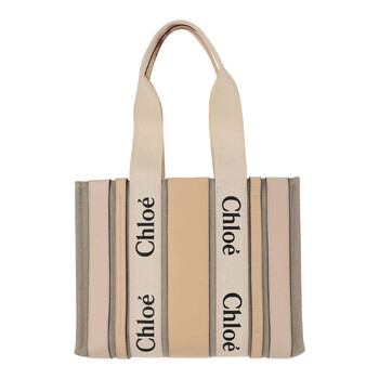 Chloé Woody Medium Tote Bag CHC24US383M926J5 7614027258462 - Handbags ...