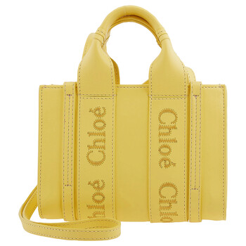 Chloé Woody Mini Tote Bag CHC23UP237I60 7613386953865 - Handbags, Chloe ...