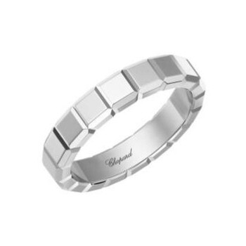 Chopard Ice Cube 18k White Gold 0.04 CT Diamond Ring, Size 52 827006-1009 - Jewelry, Ice Cube ...