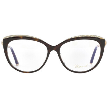 Chopard Demo Cat Eye Ladies Eyeglasses VCH325S 0AQ8 55 190605414132 - Eyeglasses - Jomashop
