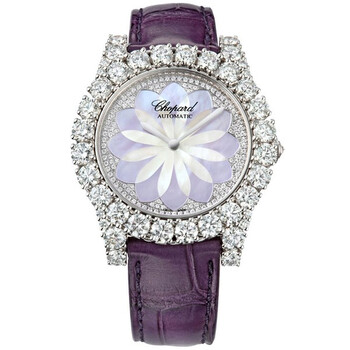 Chopard Heure du Diamant Diamond Set Guilloche Watch 139419-5001 - Watches, Heure du Diamant ...