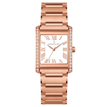 Christian Van Sant Atelier Pink Dial Ladies Watch CV1285 607609794561 ...
