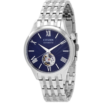 Citizen Automatic Silver Dial Men's Watch NH9130-84A 4974374335326 ...