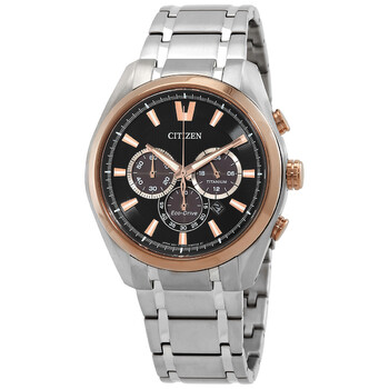 Citizen Eco-Drive Chronograph Black Dial Men's Watch CA4560-81E ...
