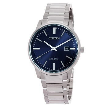 Citizen Men's Bracelet Blue Dial Eco-Drive Watch BM7251-53L 013205110368 - Watches, Eco-Drive ...