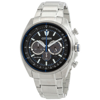 Citizen Chronograph Eco-Drive Black Dial Men's Watch CA4500-91E ...