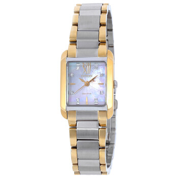 Citizen L Bianca Eco-Drive Mother of Pearl Dial Ladies Watch EW5624-54Y ...