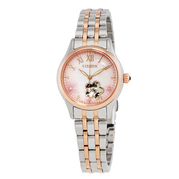 Citizen Calendrier Chronograph Diamond Eco-Drive Ladies Watch FD0006 ...