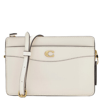 Coach Chalk Leather Top Zip Crossbody CH826 B4/HA 195031874314 ...