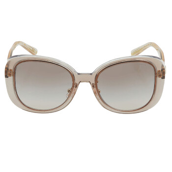 Coach Purple Gradient Geometric Ladies Sunglasses HC8315 56418H 57 ...