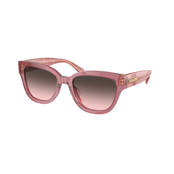 Coach Purple Gradient Butterfly Ladies Sunglasses HC8410U 584346 56 ...