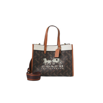 Coach Horse And Carriage Field Tote Handbag C8458 B4TXN 195031486937 ...