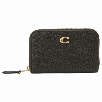 Coach Small Zip Around Card Case C6723-B4/BK 195031396915 - Handbags ...