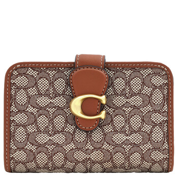 Coach Tabby Medium Wallet In Micro Signature Jacquard CM508 B4TA7 ...