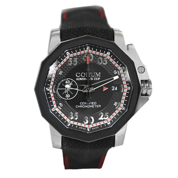 Corum Pre-owned Corum Bubble Night Flyer Automatic Black Dial Men's ...
