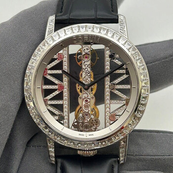 Corum Golden Bridge Round Hand Wind Diamond Men's Watch B113/03404 ...