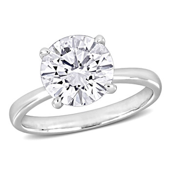 Created Forever 2 1/10ct TW Lab-Grown Diamond Solitaire Engagement Ring ...