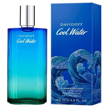 Davidoff Men's Cool Water EDT Spray 4.2 oz Fragrances 3414202000572 ...