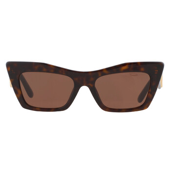 Burberry Arden Brown Gradient Butterfly Ladies Sunglasses BE4391 300213 ...