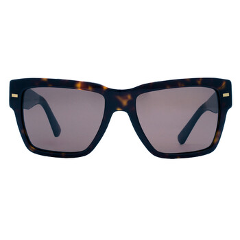 Dolce & Gabbana Dark Brown Square Men's Sunglasses DG4430 502/73 54 ...