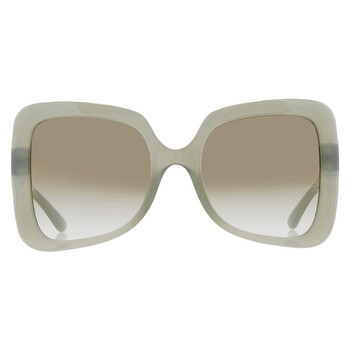 Tory Burch Olive Gradient Square Ladies Sunglasses TY9063U 11458E 56 ...