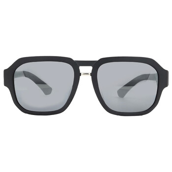 Guess Factory Smoke Mirror Navigator Men's Sunglasses GF0258 02C 60 ...