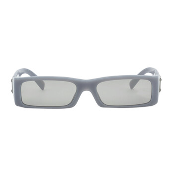 Dolce & Gabbana Light Grey MIrrored Silver Rectangular Ladies ...