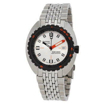 Doxa Sub 1500T Searambler Automatic Silver Dial Men's Watch 883.10.021 ...