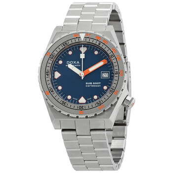 Bulova Oceanographer GMT Automatic Blue Dial Men's Watch 96B405 ...